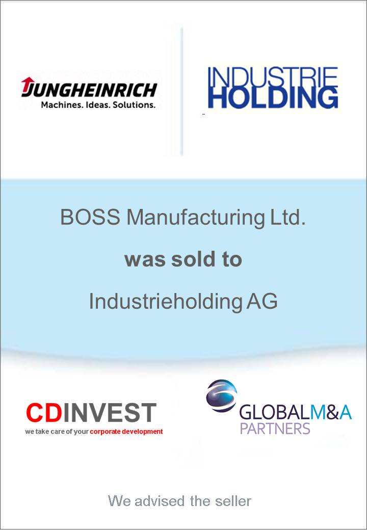 BOSS Manufacturing Ltd. EN - CD Invest Consult GmbH